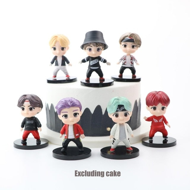 BTS Mini Figures